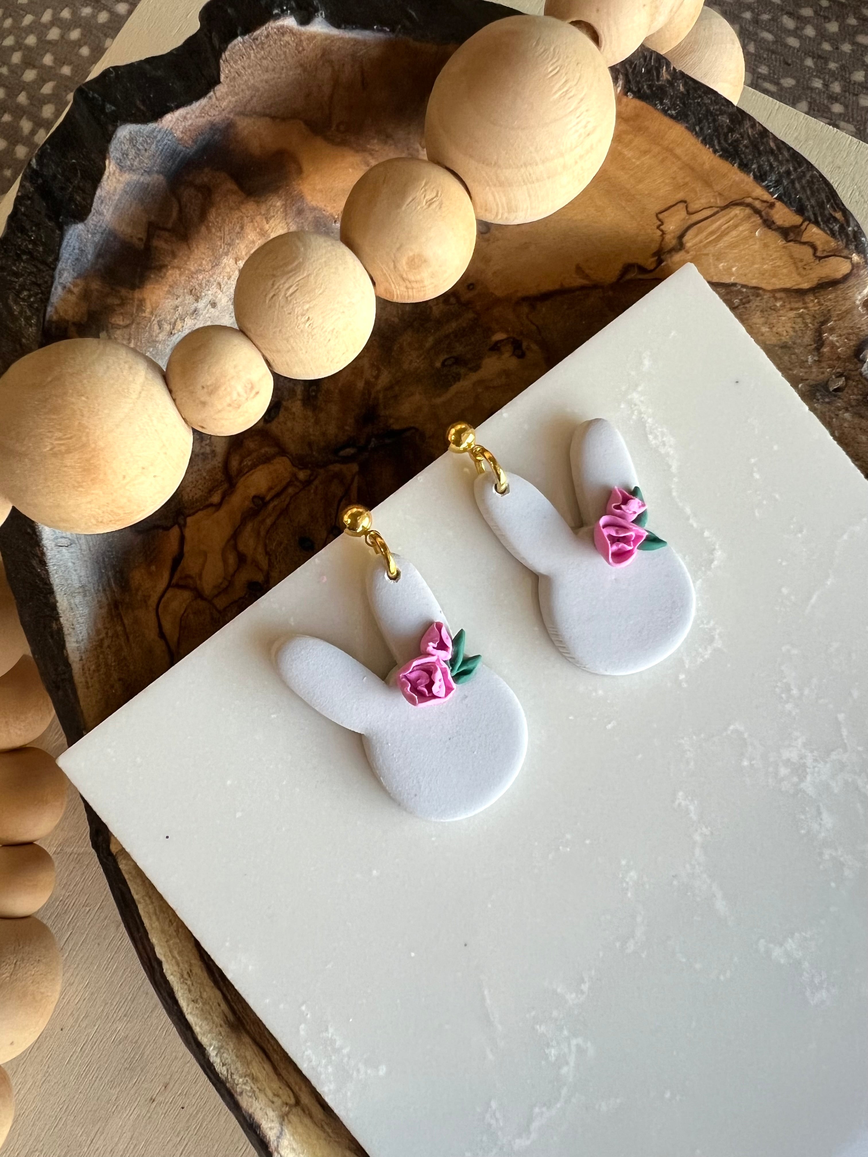 Flower Bunny – Clover Clay Co.